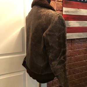 Hercules | Jackets & Coats | Vtg 4s 50s Hercules Leather Bomber Jacket ...